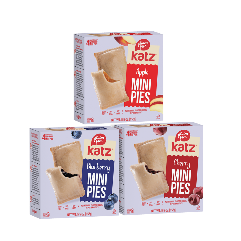 Mini Pies ABC | Katz Gluten Free | Multipacks