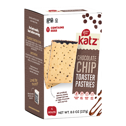 Chocolate Chip Toaster Pastries | Katz | Gluten Free Bakery – Katz ...