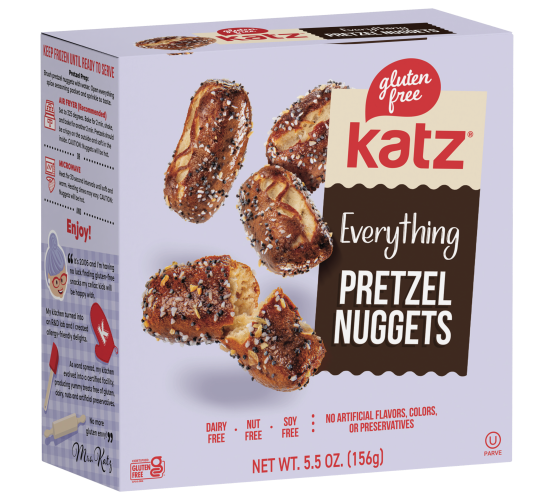 Soft Pretzel Nuggets | Everything Flavor | Katz Gluten Free
