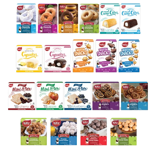 Sweet Packs 20 Varieties | Katz Gluten Free | Multipacks